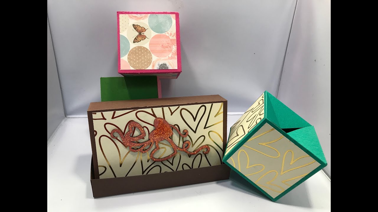 Gift Box Pop Out Cubes - YouTube