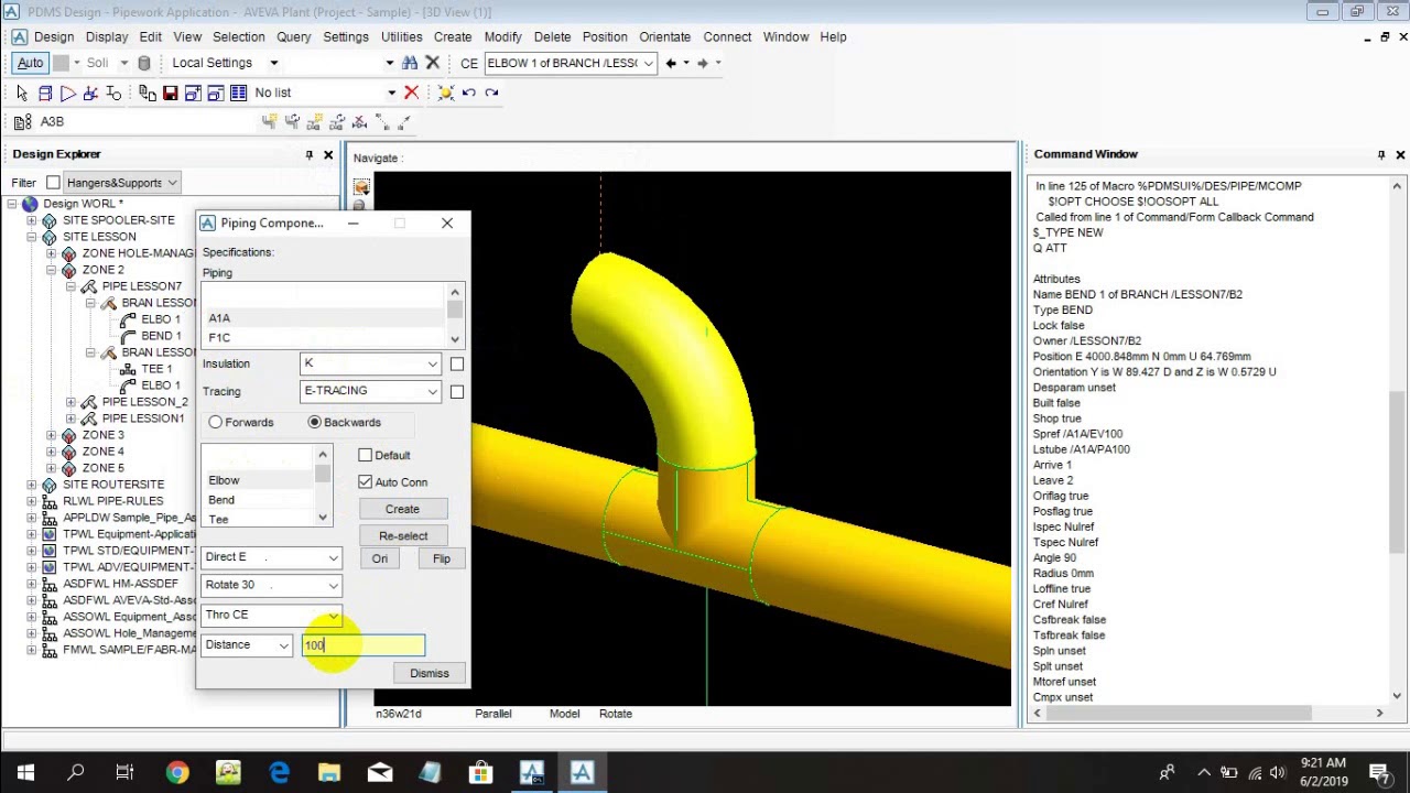 LESSON 7 : HOW TO CREATE SLOPING PIPES AND PIPE PENETRATION - YouTube