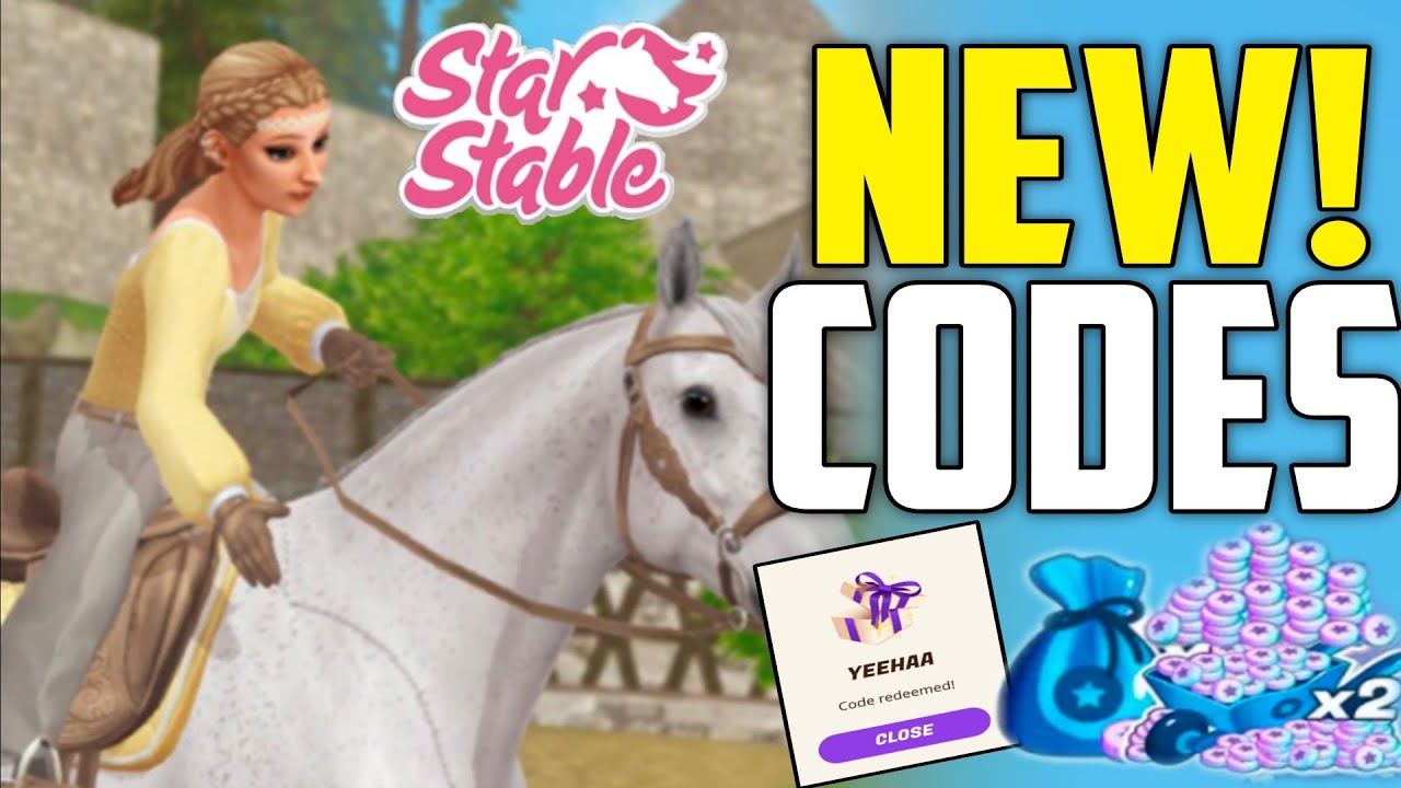 ALL New*WORKING STAR STABLE REDEEM CODES 2025- STAR STABLE CODES - SSO ...