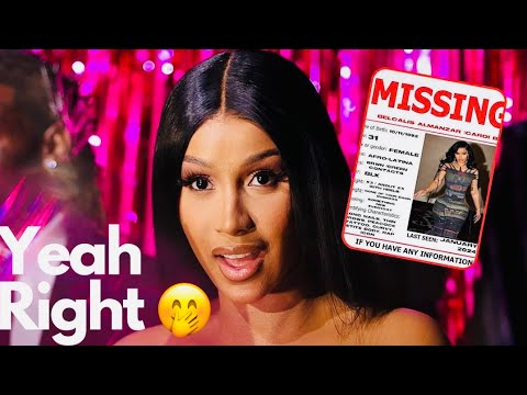 Cardi B is not “Missing” she’s PLOTTING - YouTube