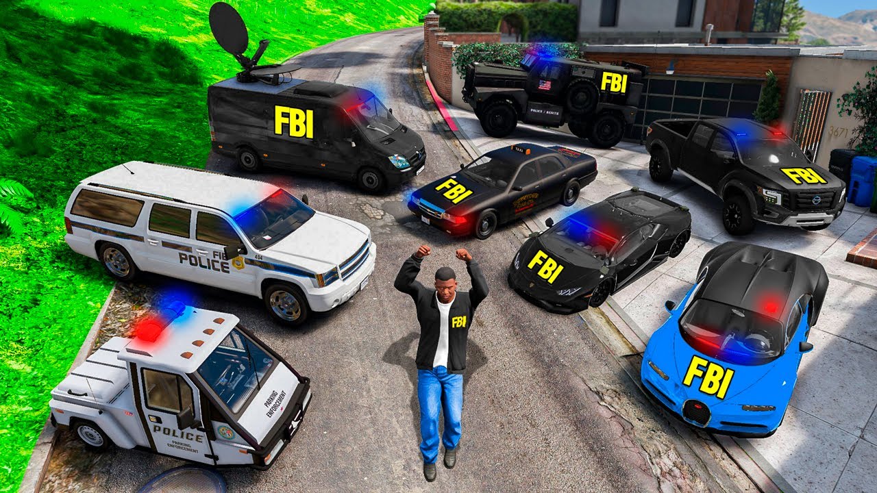 COLECIONANDO CARROS DO FBI NO GTA 5 - YouTube