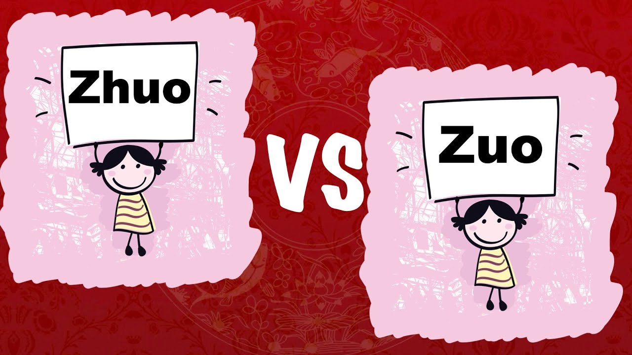 Master Chinese 'z' and 'zh' in Four Tones | How to Pronounce Zuo and ...