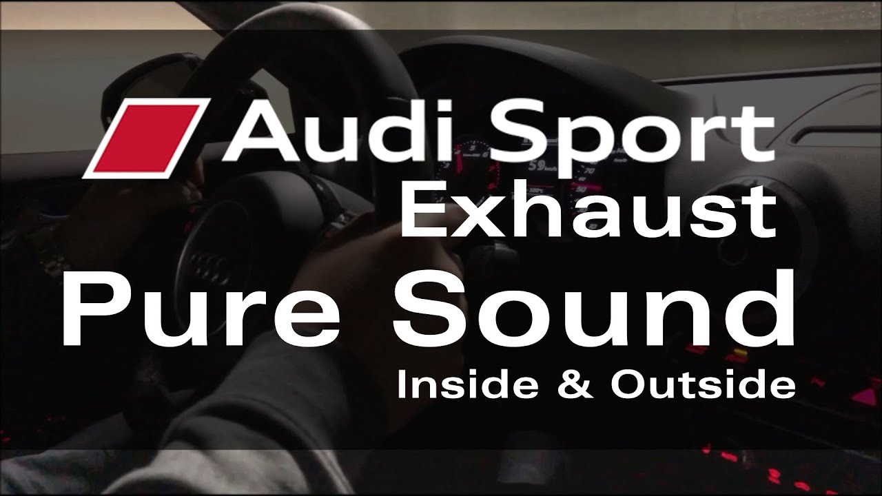 Audi RS3 8V 5 Zylinder Sound - Innen und Außen + Tunnel - YouTube