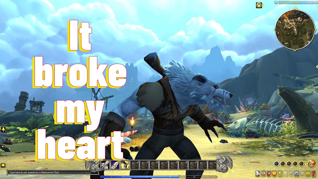 World Of Warcraft - A Sad Hunting Quest - YouTube