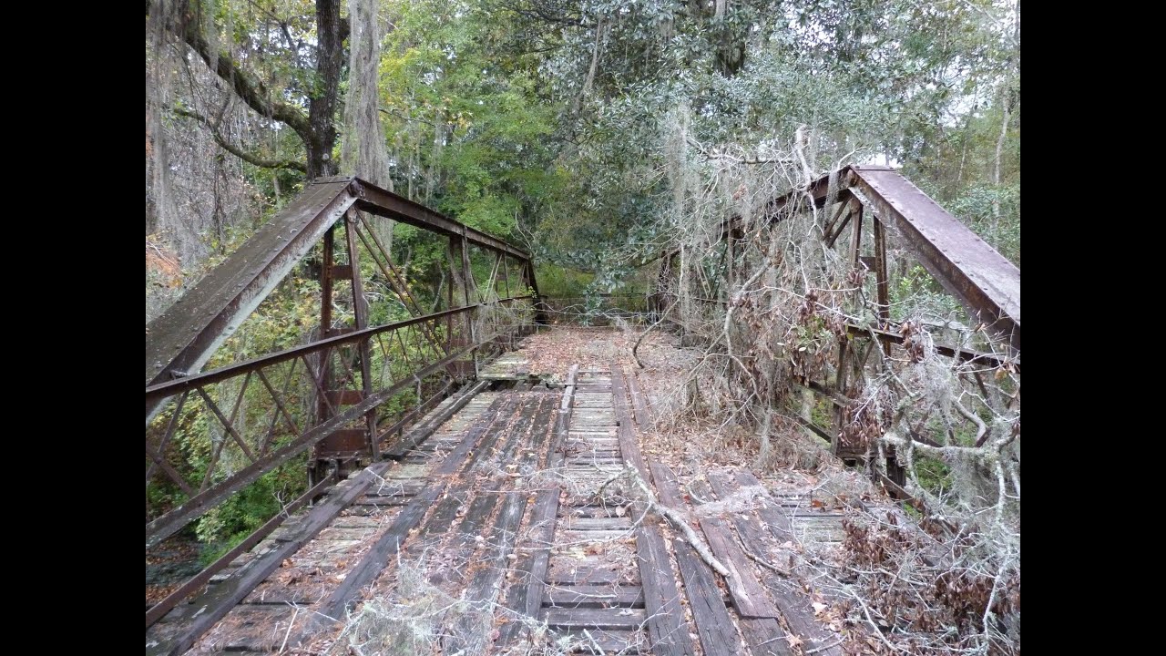 Abandoned Beaty Phantom Bridge, Jennings, Florida, 1911 - YouTube