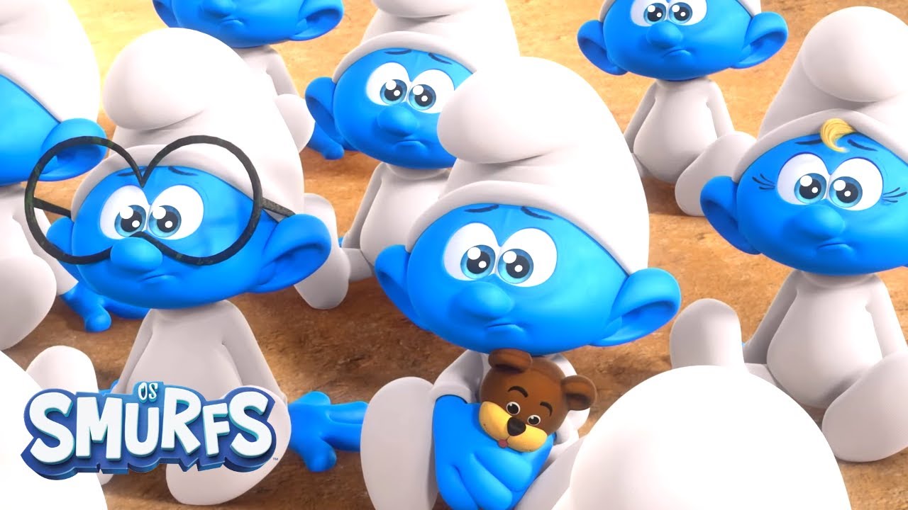 Todos os Smurfs voltam a ser bebês! • Nova série 3D dos Smurfs: A ...