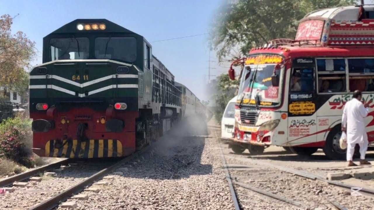 Trains Passing Through Stations - YouTube