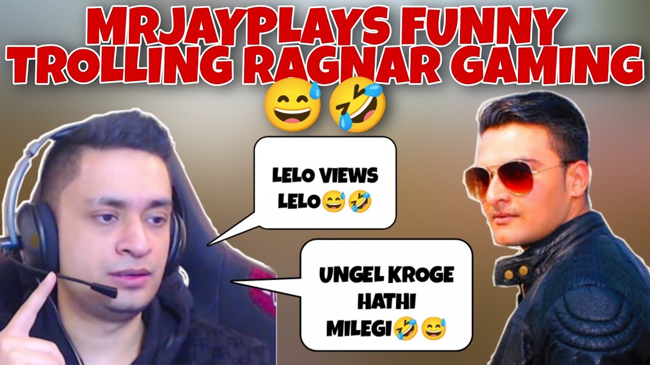 MrJayPlays Funny Trolling Ragnar Gaming 🤣😂 | MrJayPlays vs Ragnar ...