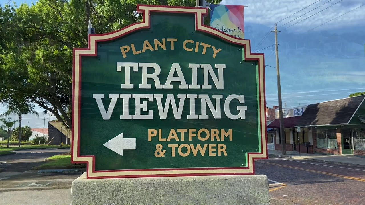 Rail Fanning @ Plant City and Tampa - YouTube