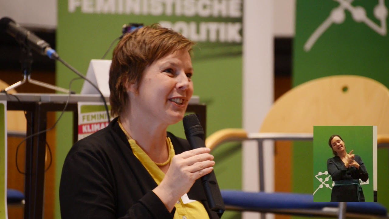 Barbara HUEMER- feministische Klimakonferenz 2019 - YouTube