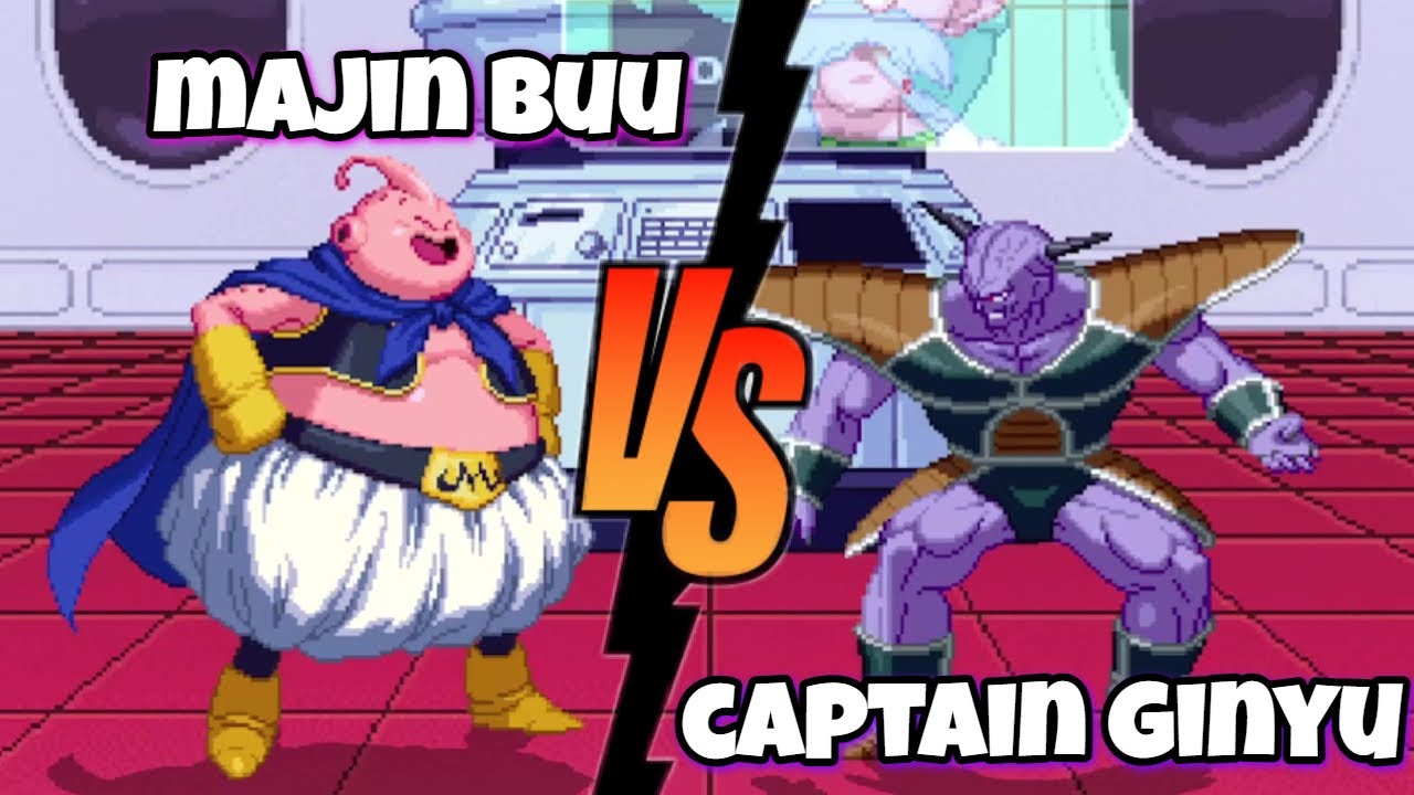 Majin Buu Vs Captain Ginyu dragon ball fights / mugen - YouTube