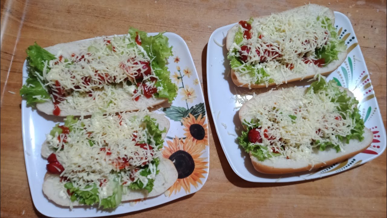 Hotdog Sandwich Overload Recipe - YouTube