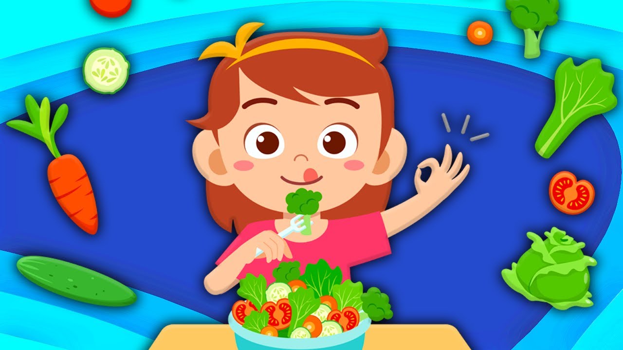 Learn Why Eating Veggies Is SO Important! | Human Body Songs For Kids ...
