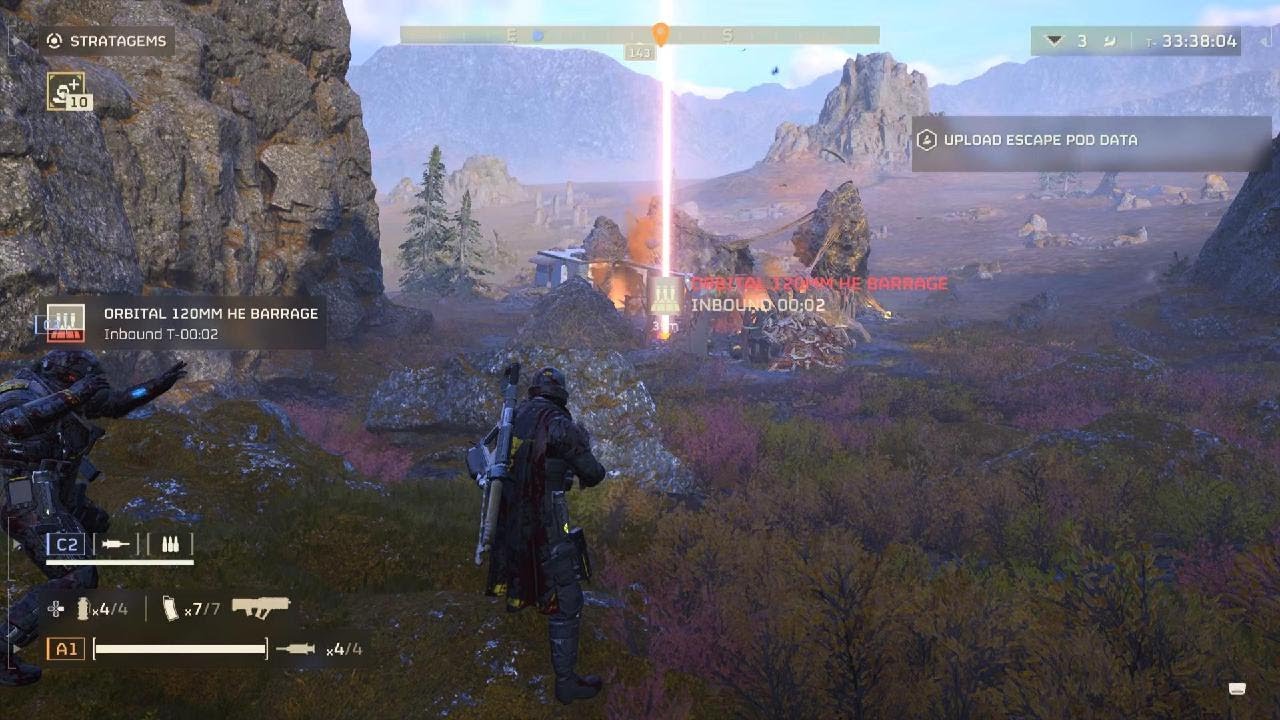 120mm Barrage FTW! [HELLDIVERS 2] - YouTube