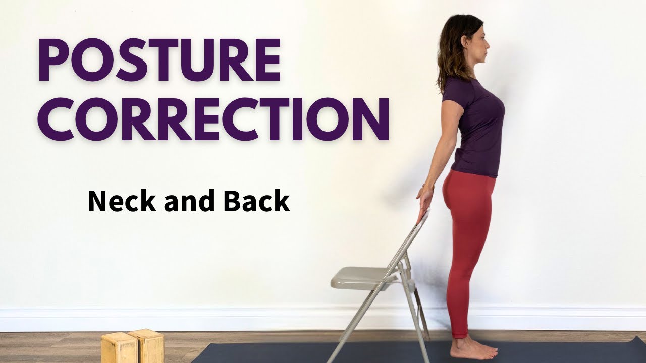 Beginner’s Yoga for Posture Correction - YouTube