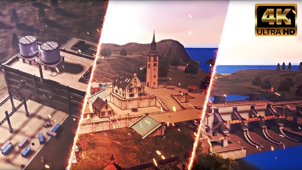 FREE FIRE 4K MAP PREVIEW😲 STATUS II 4K ULTRA HD PICTURE - YouTube