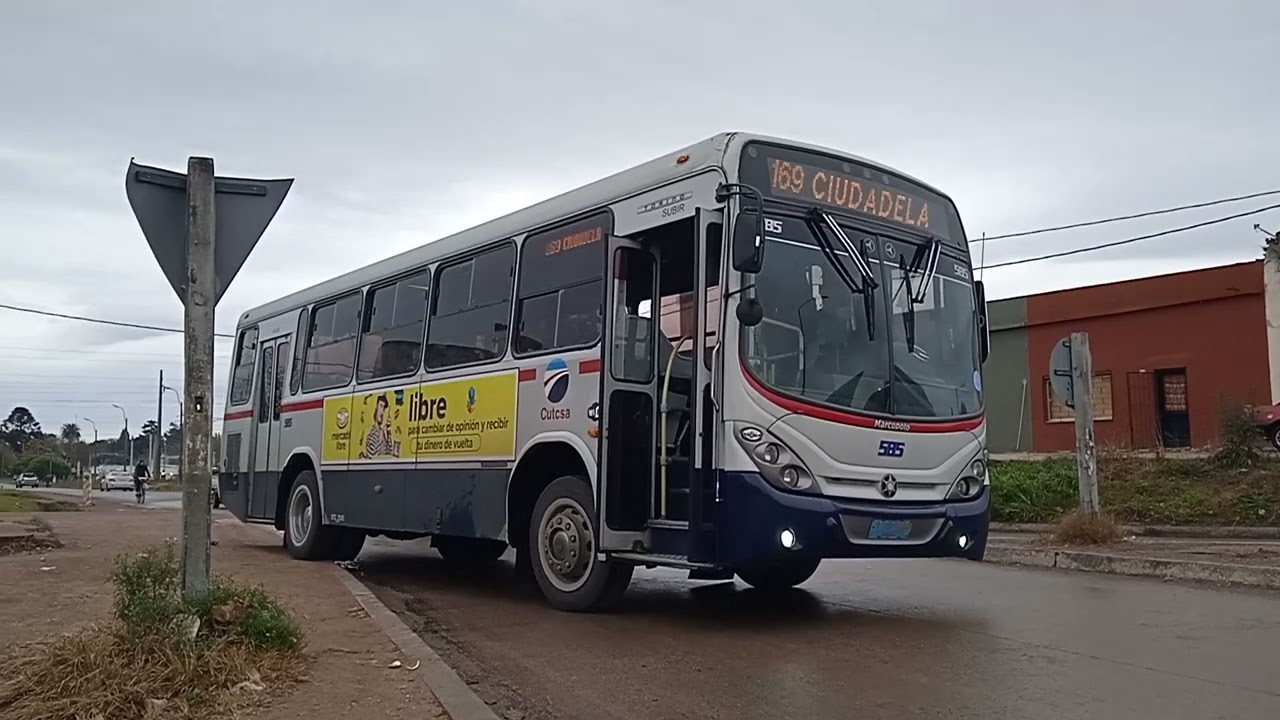 Cutcsa 585 Rumbo A Ciudadela By Buses Y Trenes Del Uruguay © - YouTube