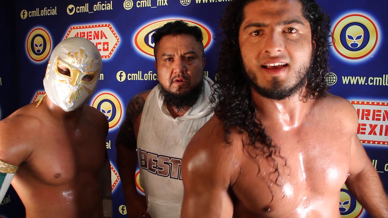 CMLL - MÍSTICO, LA BESTIA DEL RING Y RUSH - EN CALIENTE - 01 - 09 ...