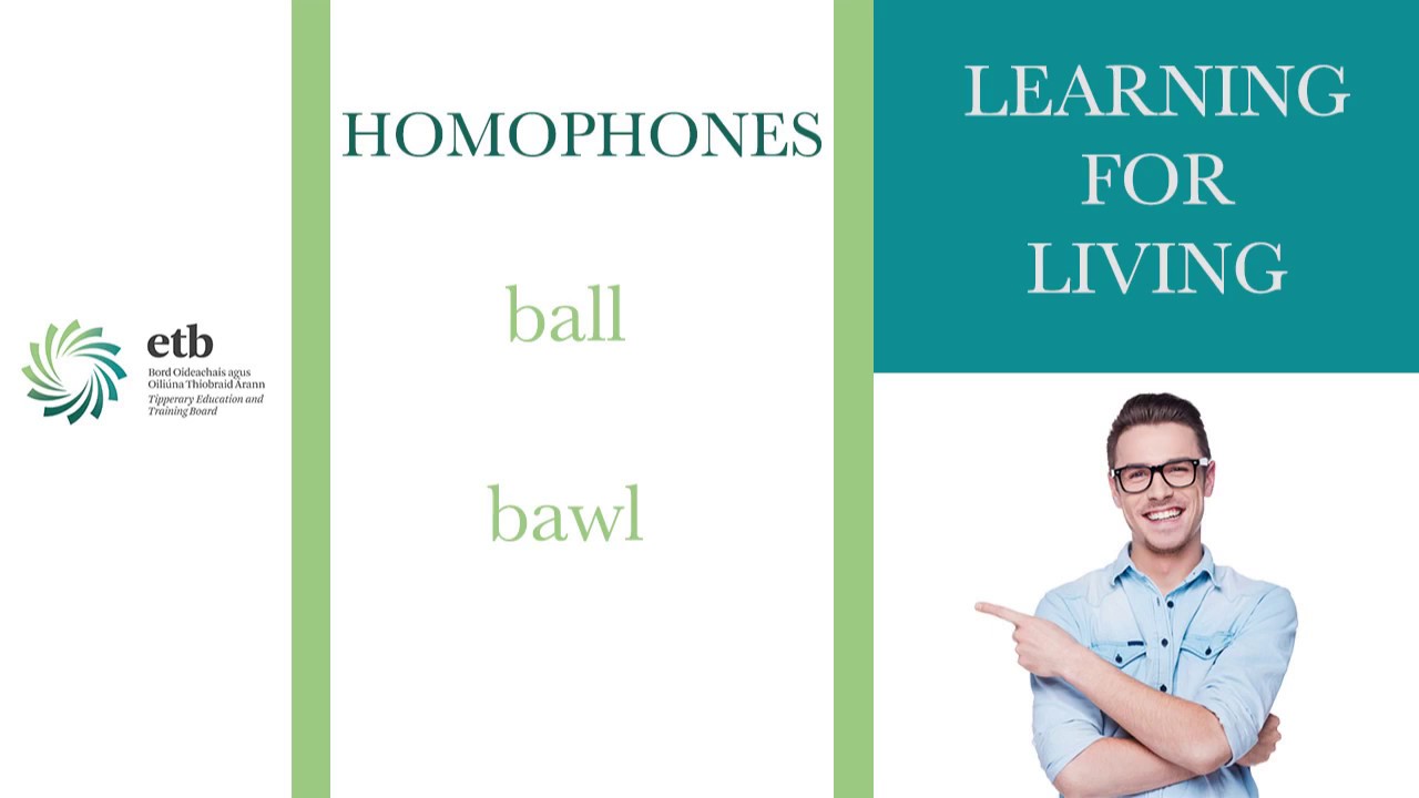Lesson 13 Homophones ball bawl - YouTube