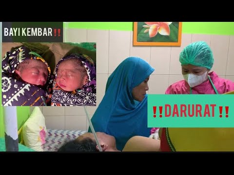 DARURAT‼️PASIEN DATANG PEMBUKAAN LENGKAP, TERNYATA BAYI KEMBAR IDENTIK‼️