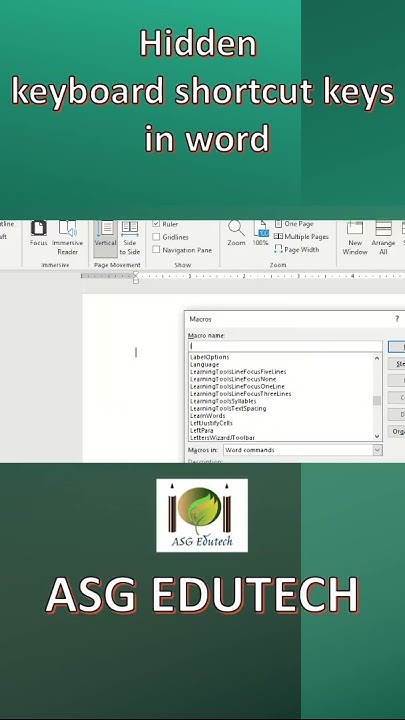 Ms Word Shortcut Keys A To Z Computerknowledge Computertricks Newshorts Shorts Youtube