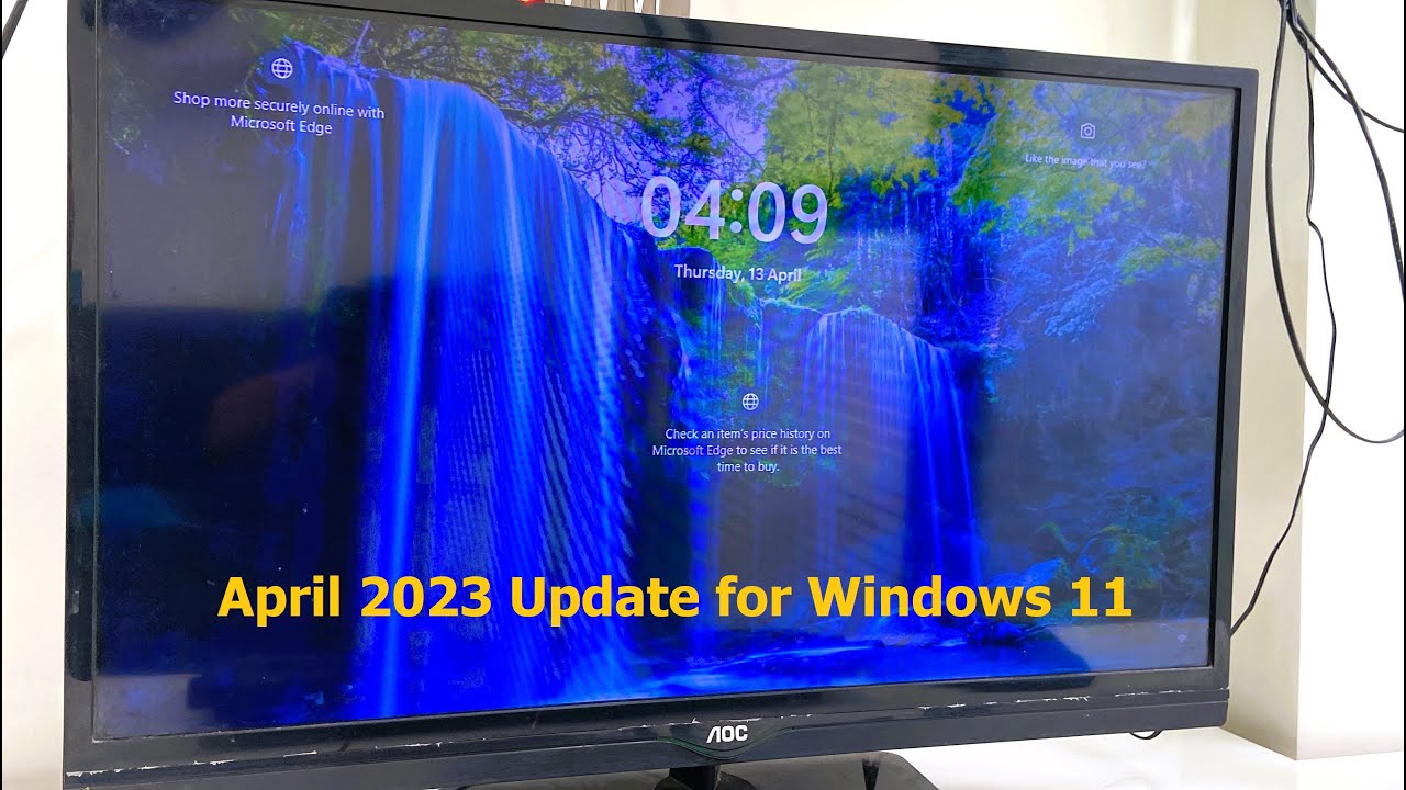 April 2023 Software Update for Windows 11 - YouTube