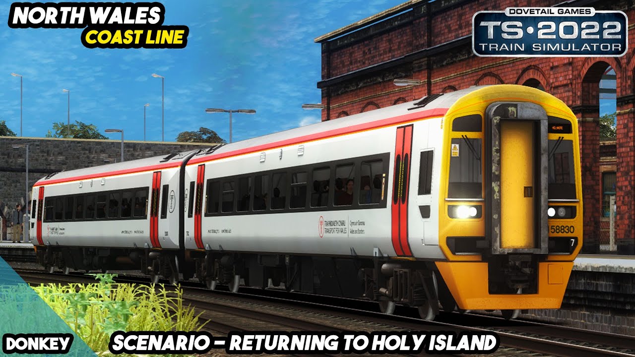 Train Simulator 2022 : North Wales Coast Line : Class 158 : TFW Livery ...