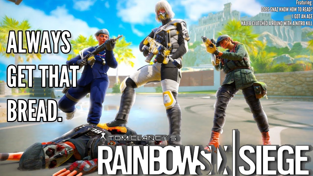 THE AIM IS AMING! We ALWAYS get That BREAD 🥖 | RAINBOW SIX SIEGE - YouTube