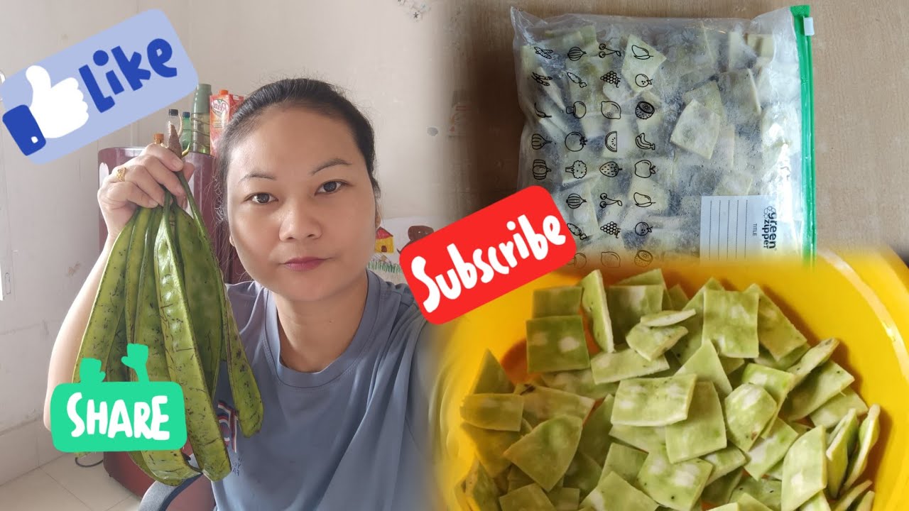 How to preserved stinky bean for the future# season for stinky bean ...