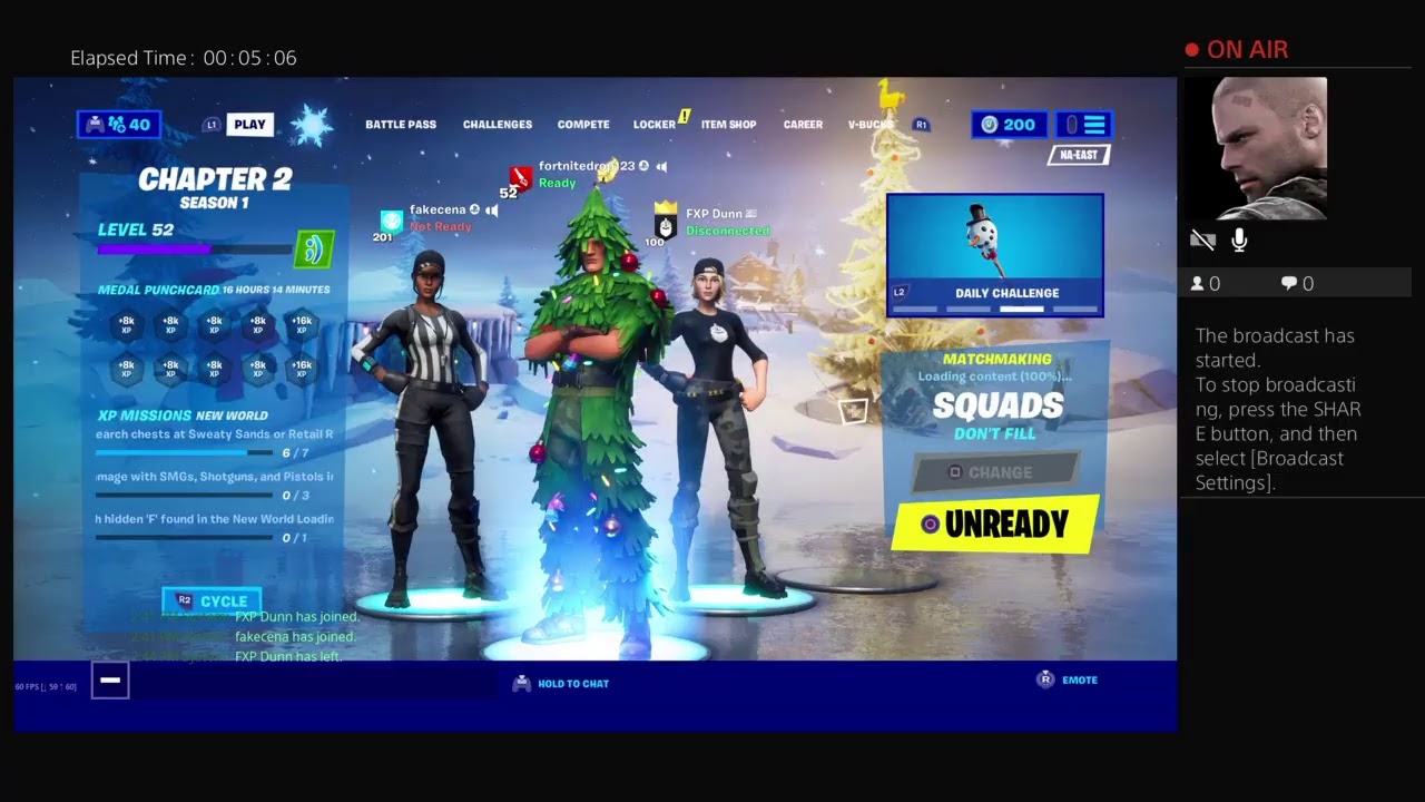 Fortnite Christmas tree skins - YouTube