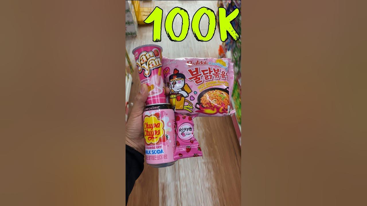 Mukbang combo 100k cửa hàng tiện lợi, Gà giòn fried chicken, Vietnamese convenience store asmr ...