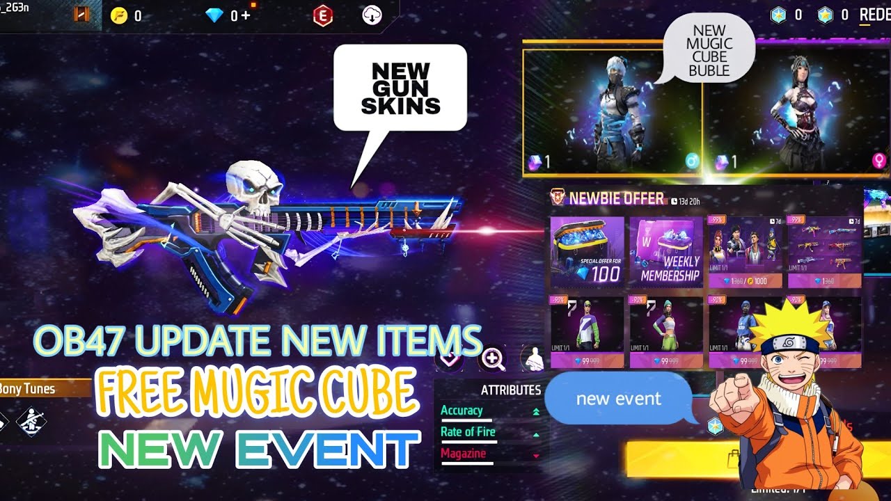 OB47 Update Free Rewards😶‍🌫️ | Free Fire New Event | FF New Event Today ...