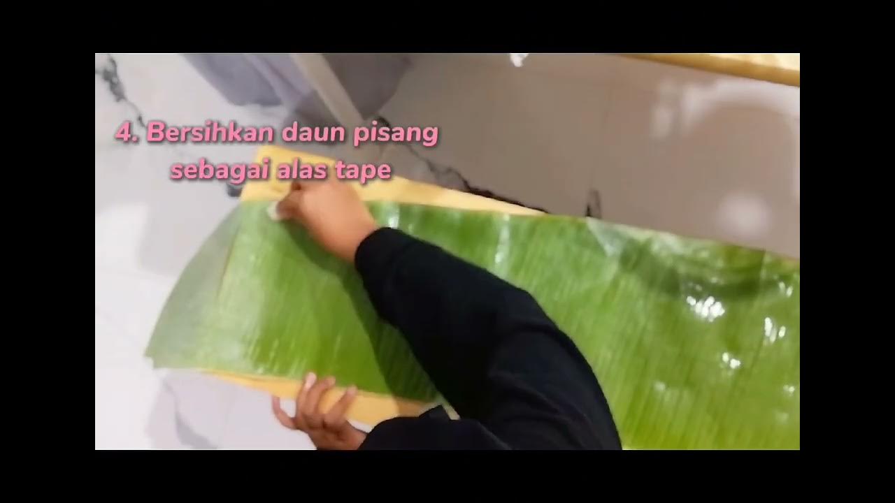 Praktek Pembuatan Bioteknologi Tape Singkong X Biologi 1 - YouTube