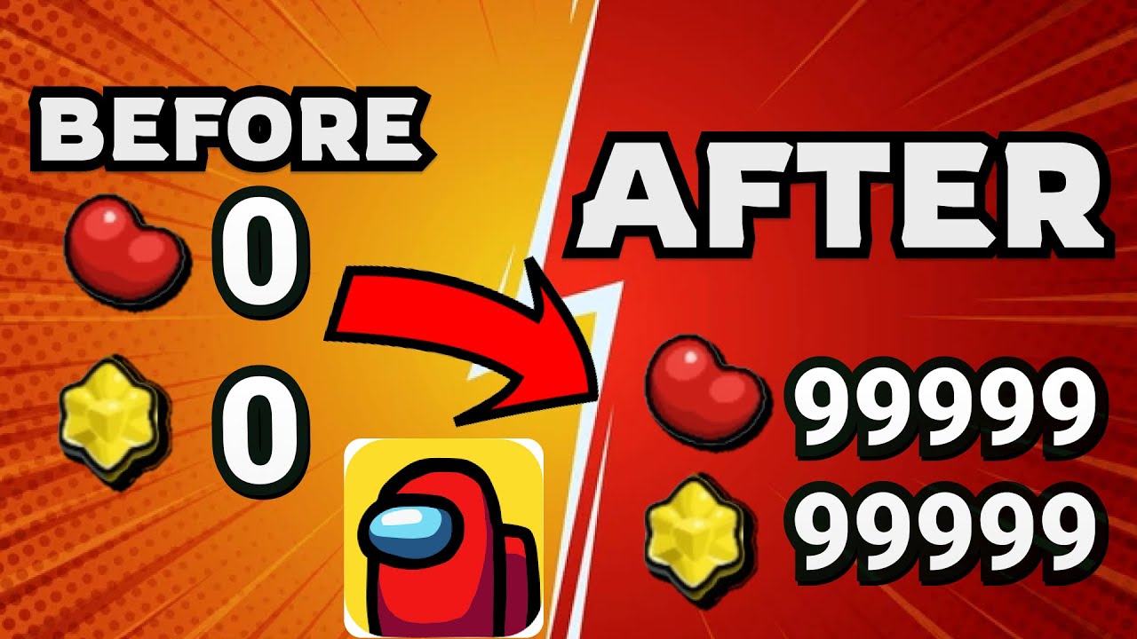 Among Us HACK Unlimited stars and beans with Among Us MOD APK (iOS ...