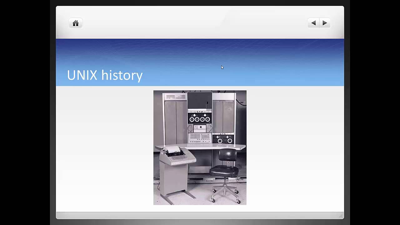 Unix and Linux history - YouTube