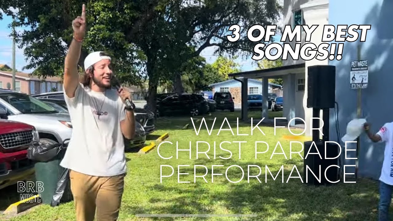 Live Performance at Walk for Christ Parade!! (BRB Music performs Jesus ...