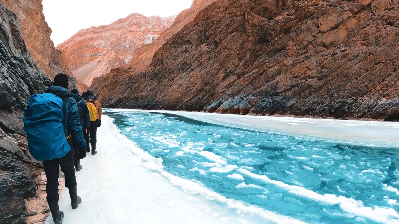 Chadar The Frozen River Trek - 2023 - YouTube