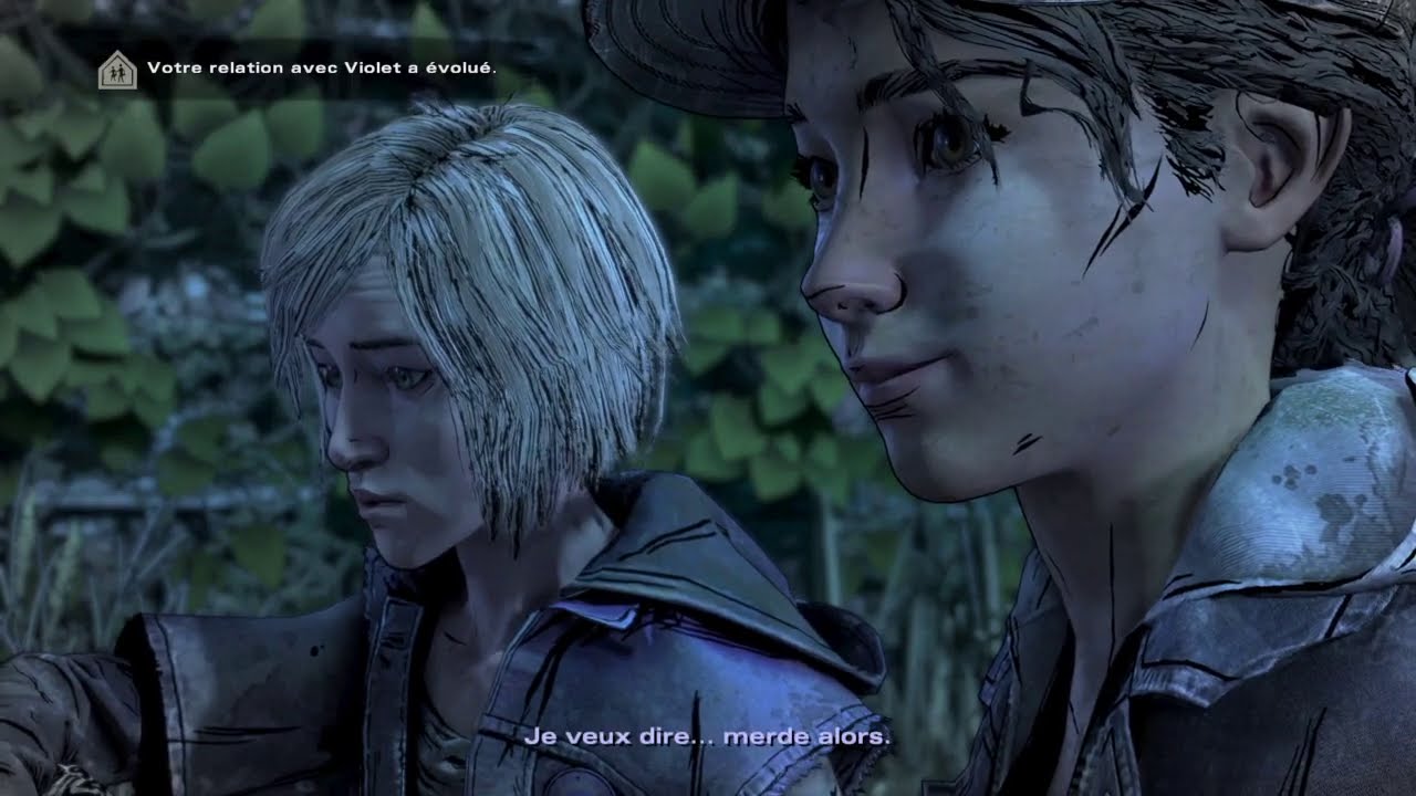 The Walking Dead Telltale : Clémentine x Violet - YouTube
