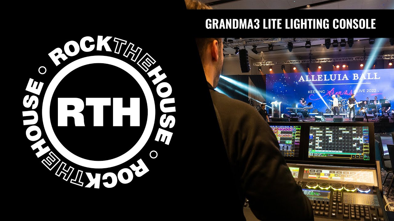MA's GrandMA3 Lite Lighting Console Review & Highlights - YouTube
