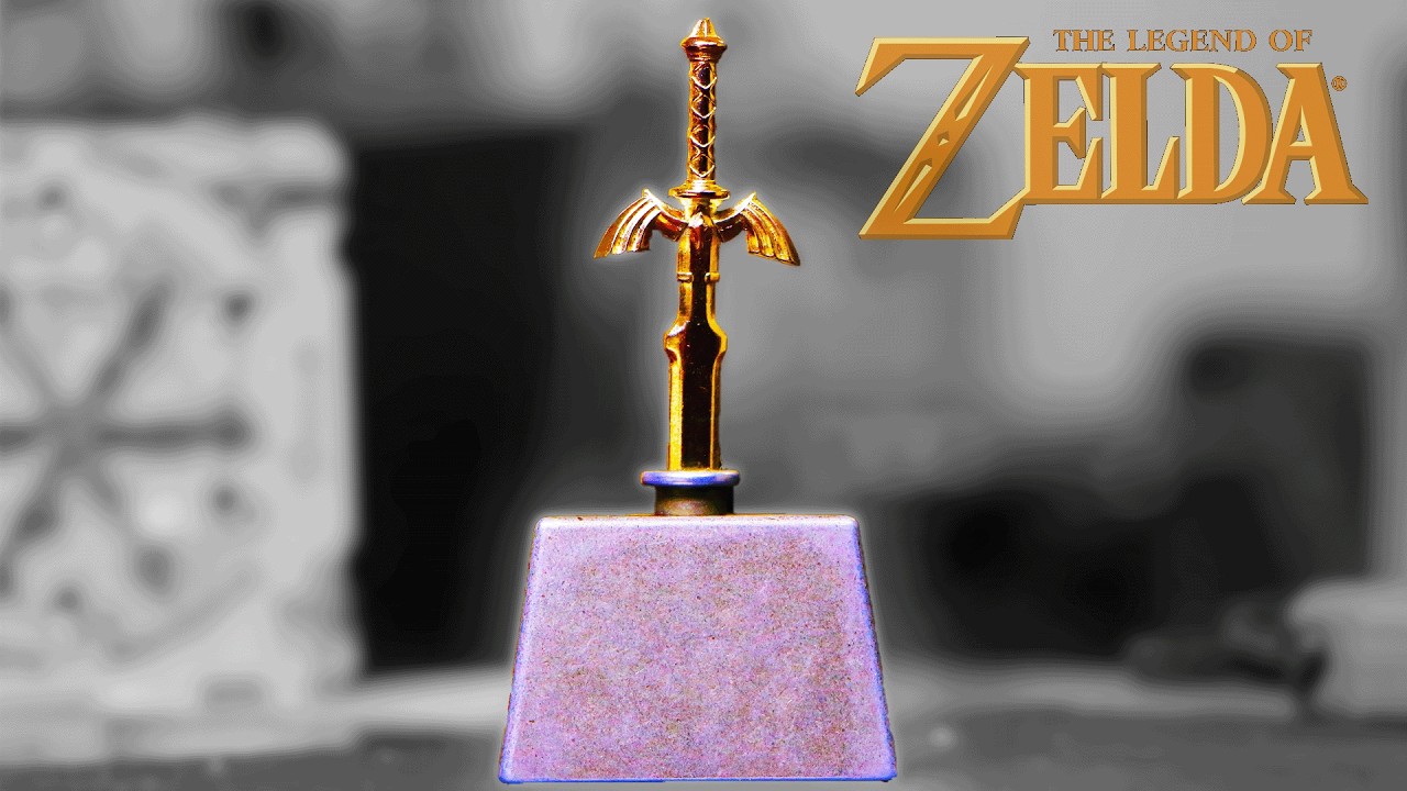 The Legend Of Zelda - MASTER SWORD Puzzle Solved! | Zelda Huzzle - YouTube
