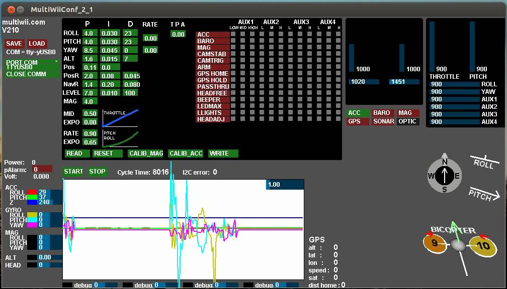 Multiwiiconf I2c Problems Youtube