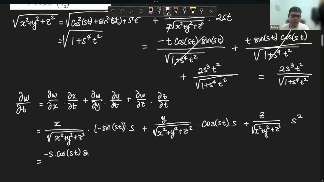 2024 MA1201 Matematika 2A K07 08052024 Tutorial 6 Part 2 - YouTube