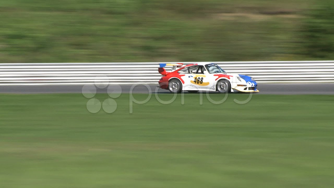 Multi Colored Race Car (1 Of 3). Stock Footage - YouTube