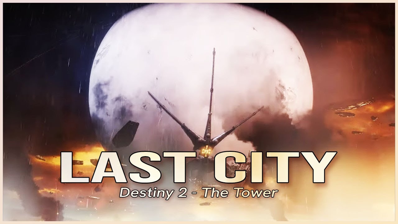 Destiny 2 - Last City: The Tower (Combat Music - No Mercy) - YouTube