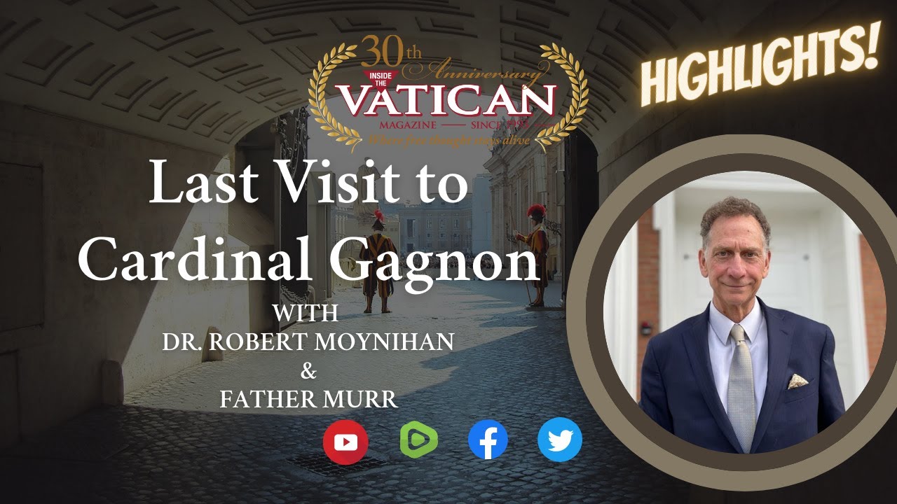 Last Visit to Cardinal Gagnon - Live Stream highlights with Father Murr ...