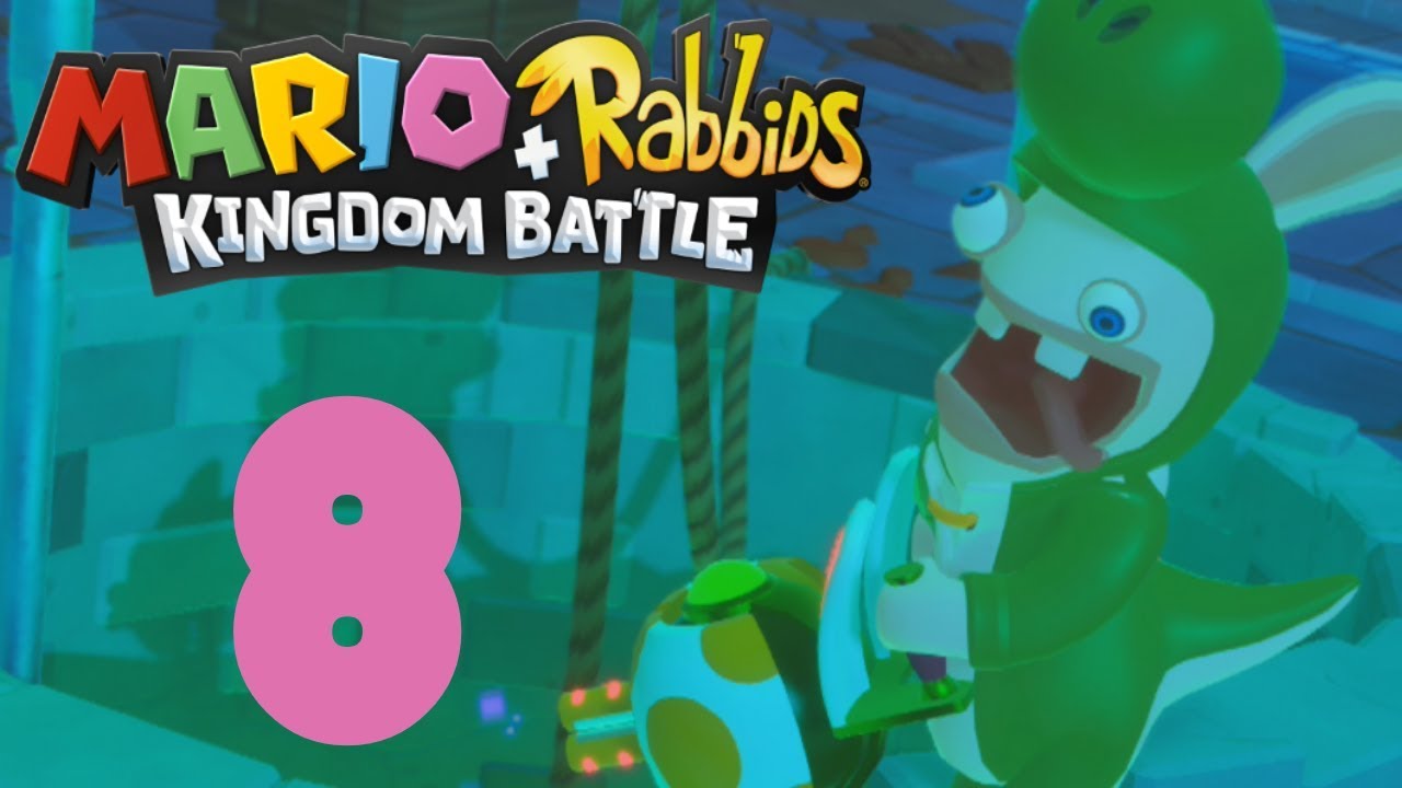 [8] Rabbid Yoshi Is Adorable! (Mario + Rabbids Kingdom Battle) - YouTube