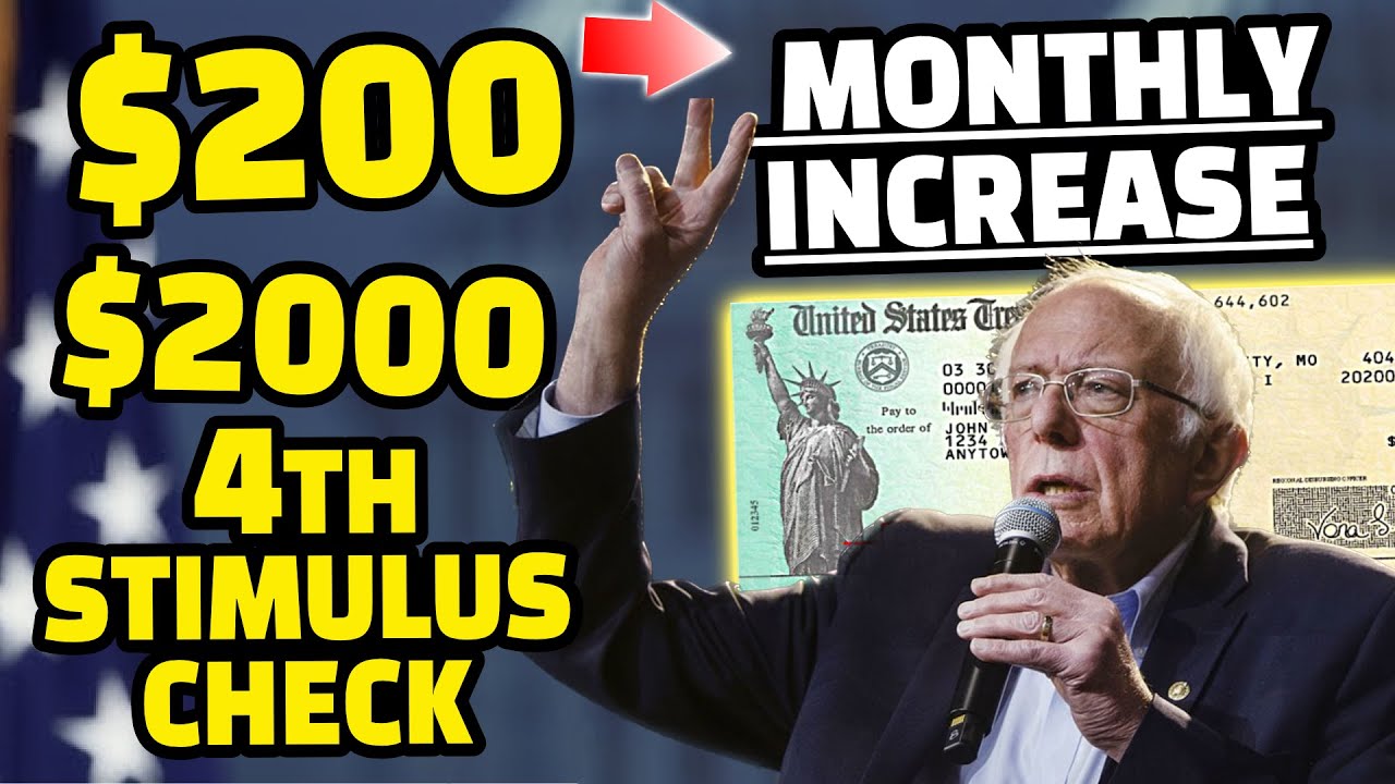 Social Security Stimulus $200 Increase For SSDI, SSI & $2000 Fourth ...