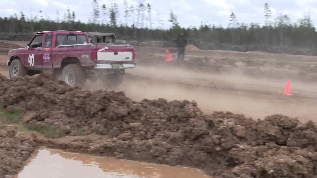 Jeep VS. Toyota and Ford - Dirt Track Drag Racing - YouTube