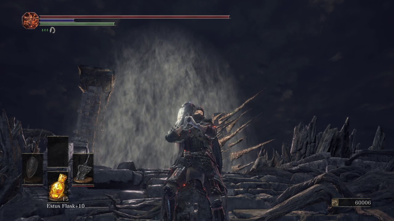 Dark souls 3, beating final boss in 2:45 mins with fugs op great sword ...