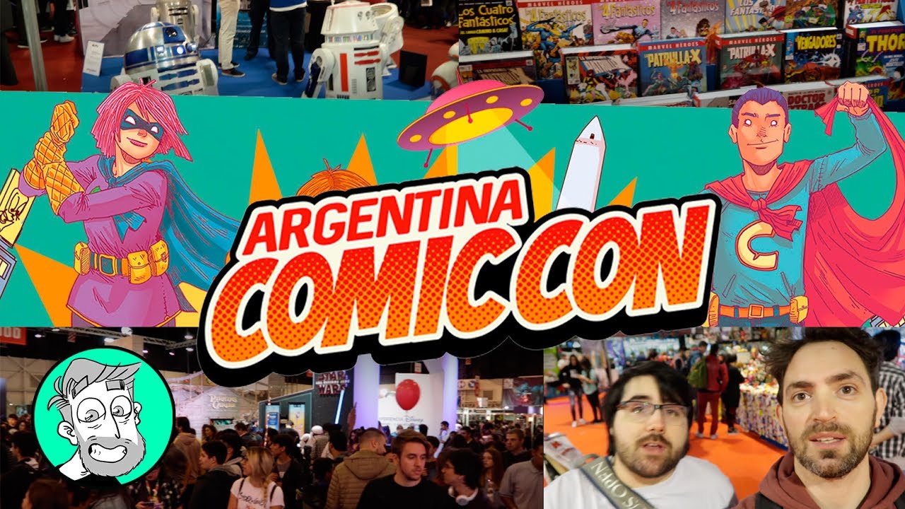 Paseando por la Argentina Comic Con - Mayo 2017 - YouTube
